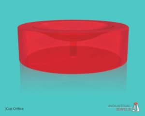 Micron Orifice with extremely precise tolerance - Industrial Jewels